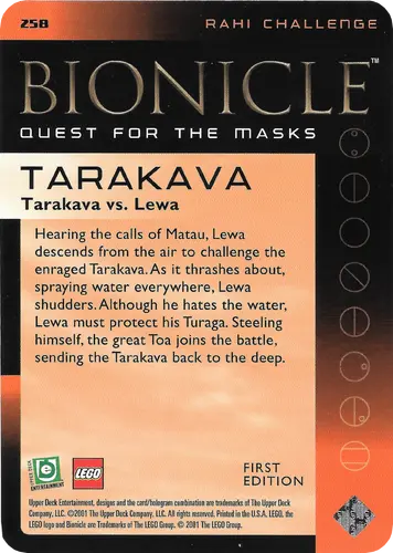 258-Tarakava-Tarakava vs. Lewa a – Mask of Destiny